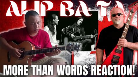 ALIP BA TA More Than Words Reaction YouTube