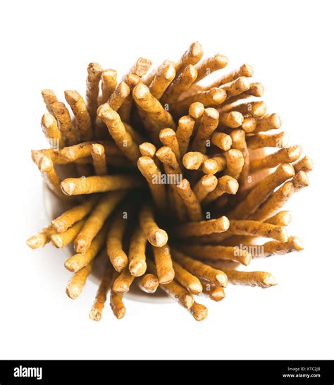 Salty Pretzel Sticks Stock Photo Alamy