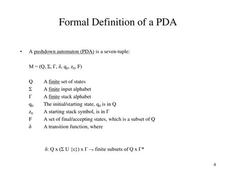 ppt pushdown automata pda powerpoint presentation free download id 3805723