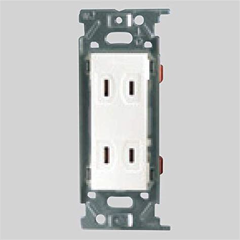 JIMBONKシリーズ配線器具 NKシリーズ適合器具 埋込ダブルコンセント JEC BN 55 PW 20220722104805