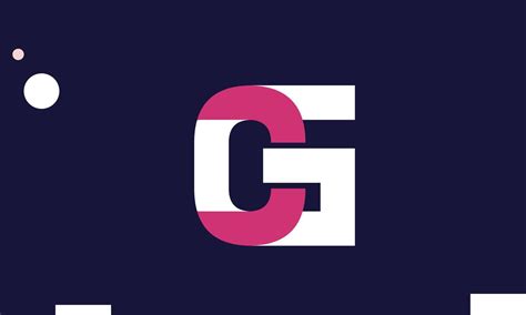 Alphabet Letters Initials Monogram Logo Cg Gc C And G Vector