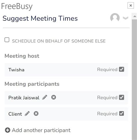Share Your Availability From Your Outlook Add In