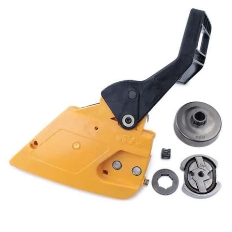 Couvercle de tambour d embrayage pignon de chaîne Kit poignée de frein