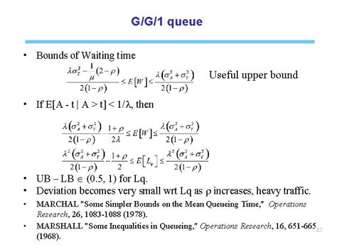 chapter 6 queueing systems learning objectives littles law