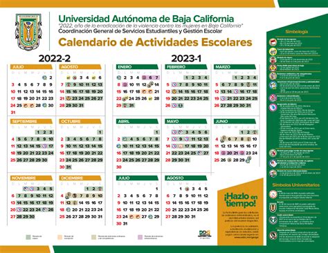 Calendario Escolar Uabc Image To U