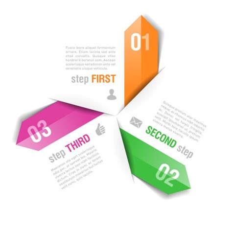 Text Box Infographics Element Royalty Free Vector Image