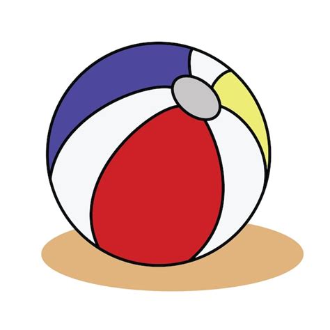 Juguetes De Pelota De Playa Vector Premium