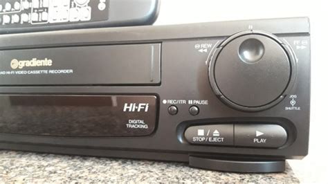 Videocassete Vhs Gradiente Hi fi Stereo Em Ótimo Estado Parcelamento
