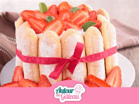Recettes De Charlotte Aux Fraises De Blog Autour Du G Teau