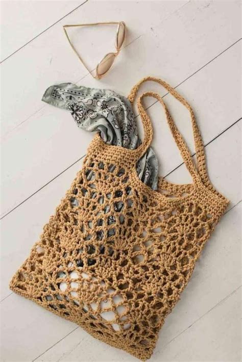 Bolsas de crochê Inspire se nestas 21 bolsas De Frente Para O Mar