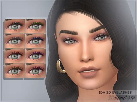 The Sims Resource Ida 2D Eyelashes HQ