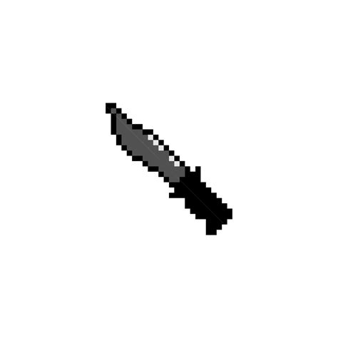 Knife Pixel Art