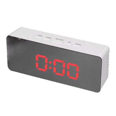 Led Budzik Lustro Zegar Wyświetlacz LED Zegar 11832003781 oficjalne