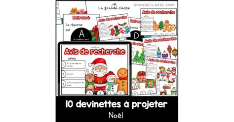 10 devinettes Noël préscolaire