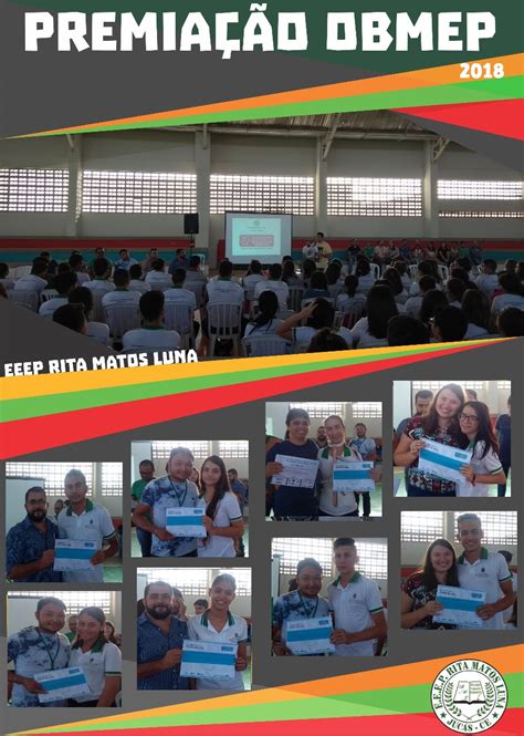 EEEP Rita Matos Luna realizou premiação da OBMEP OBA e MOBFOG