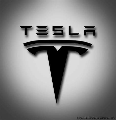 Wallpaper Tesla Logo Infoupdate Org