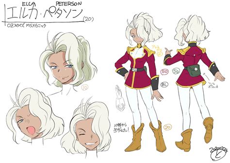 ときた洸一 on Twitter エルカは動かしやすいキャラとして設定すでに当初より感情豊かに動いてくれてますこの後ある重要な