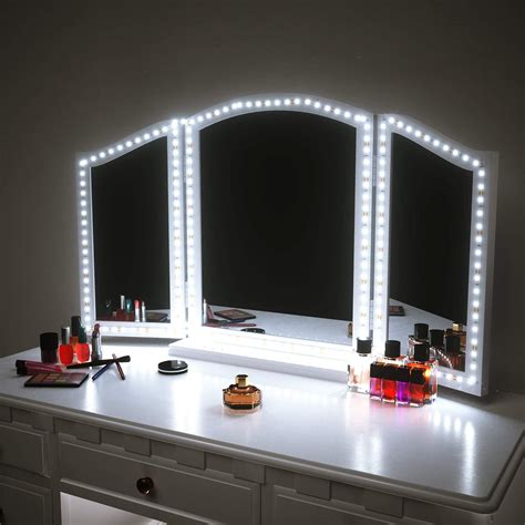 Led Vanity Mirror Lights For Makeup Dressing Table Vanity Set 13ft Flexible Led Light Strip Kit