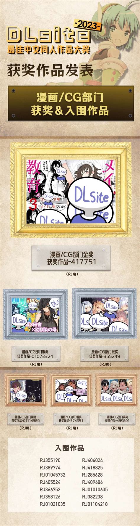 首届DLsite最佳中文同人作品大赏投票结果 卓明谷 Stage1st stage1 s1 游戏动漫论坛