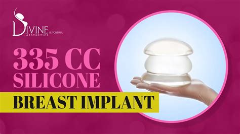 335 CC Silicone Breast Implant YouTube