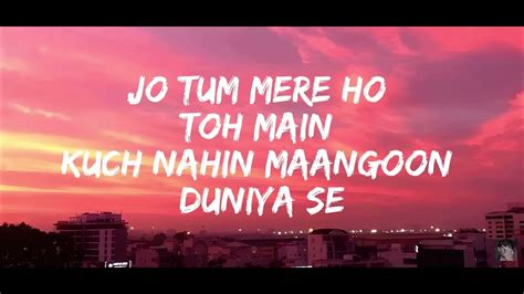 Anuv Jain Jo Tum Mere Ho Anuvjain Trending Anuvjain Youtube