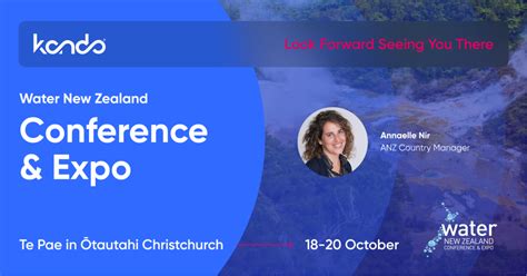 Kando At Water New Zealand Conference Expo 2022 Kando