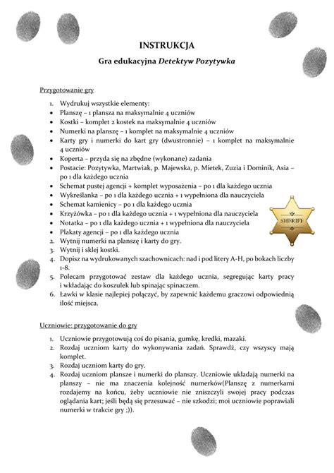 Gra edukacyjna Detektyw Pozytywka dlaBelfra Sposób na lekturę