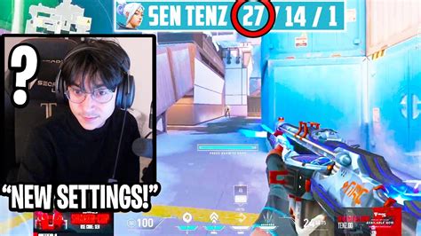 TenZ REVEALS His NEW Settings For 2023 New Mouse Sensitivity