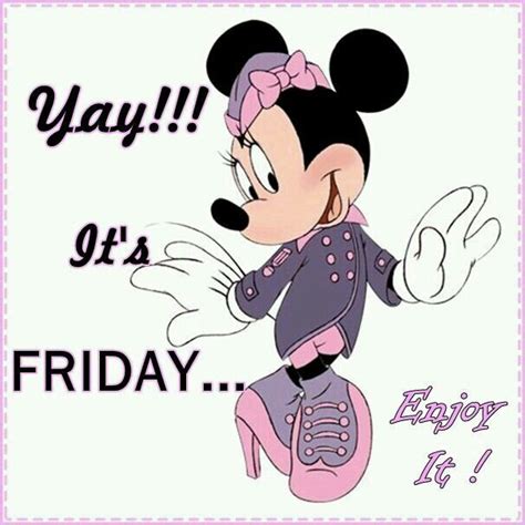 Yay It S Friday Minnie Mouse Clipart Minnie Mouse Pictures Minnie