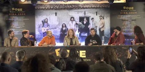 Rueda de prensa íntegra de Robe presentando su nuevo disco Se Nos