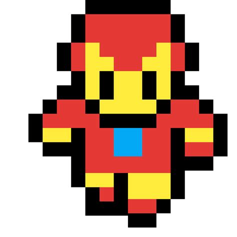 Pixilart Iron Man By Megancray