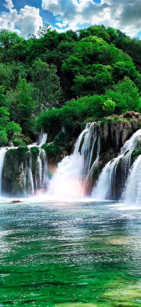 Lagoona Falls Lagoon Waterfalls Hd Phone Wallpaper Peakpx