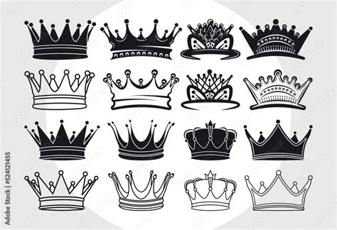 Fototapeta Royal Crown Svg Cut File Crown Svg Princess Crown Svg