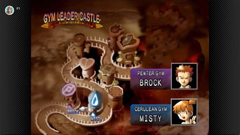 Pokémon Stadium Nintendo Switch Gym Leader Castle Pewter Gym