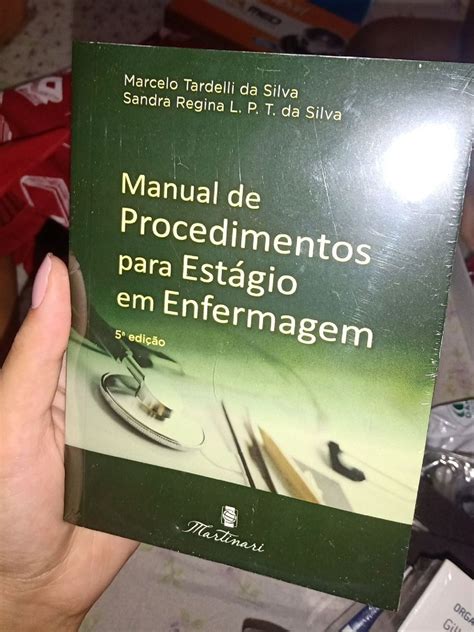Livro Manual de Procedimentos para Estágio em Enfermagem Livro Livro