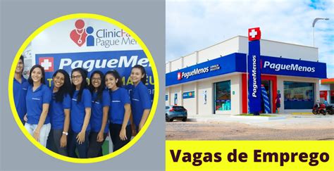Farmácias Pague Menos está vagas de emprego abertas para todas as