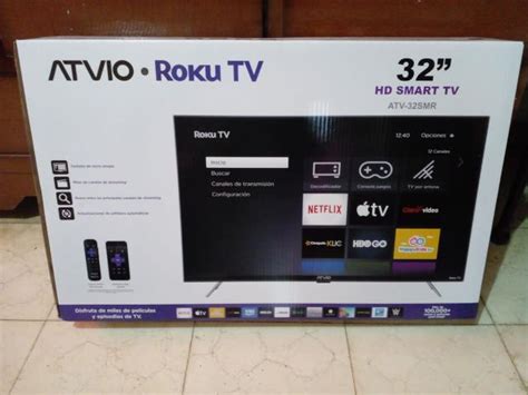 Smart TV Atvio 32 Pulgadas HD LED ATV 32SMR LosEconomicos
