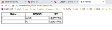 spring mvc数据绑定和响应 spring mvc基本配置及数据绑定 项目截图、运行结果截图。 csdn博客