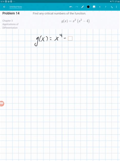 solved approximate the critical numbers of the function shown in the graph determine whether