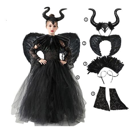Disfraz De Reina Oscura De Mal Fica Malvada Para Ni As Cuotas Sin Inter S