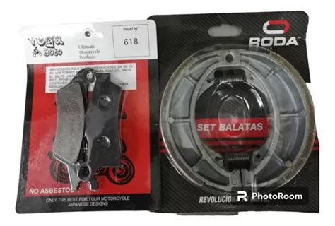 Balatas Freno Delantero Trasero Suzuki Gixxer Naked Env O Gratis