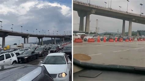 VIDEO A qué se debe el caos vial en la Autopista México Cuernavaca