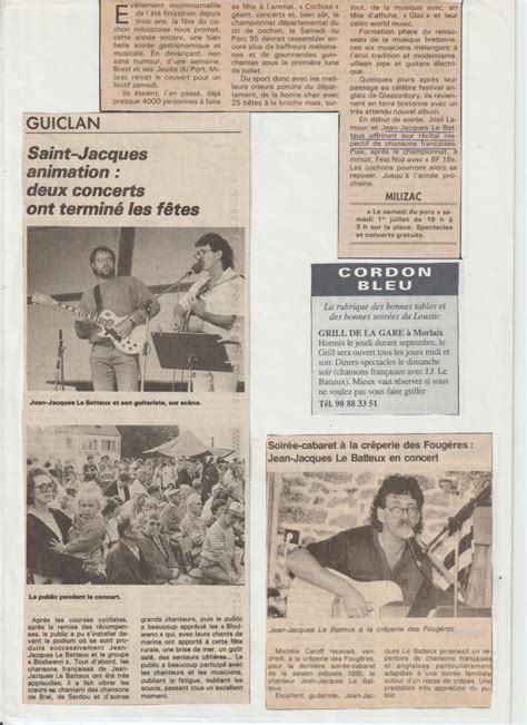 Concert Guitare JJ Lebatteux JJ Guitare