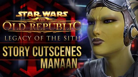 SPOILERS SWTOR 7 0 Manaan Story Cutscenes Empire Legacy Of The
