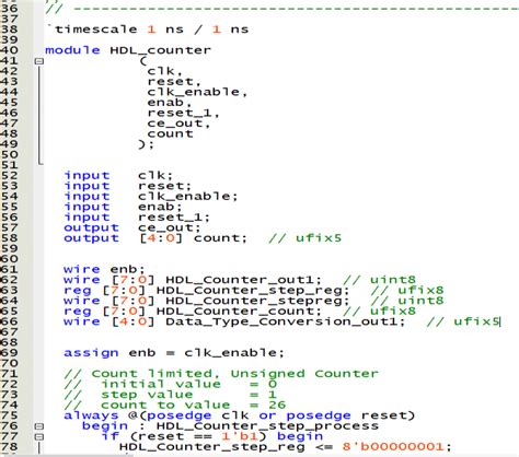 up counter verilog code