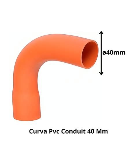 Curva Pvc Conduit Mm Socodima Cl