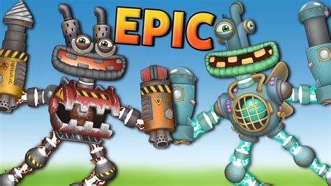 Breeding Epic Wubboxes On Water And Earth Island My Singing Monsters Youtube