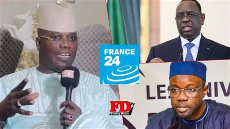 Macky Sall ak 3ème mandat bi France 24 Sonko Cheukh Barra Dolli