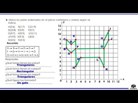 Plano Cartesiano Construcci N De Figuras Ero De Primaria Youtube