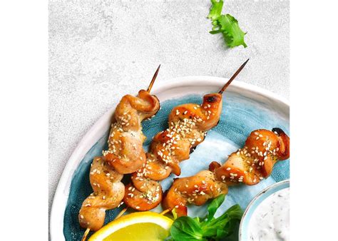Aiguillettes de poulet marinées au Calin Extra et miel Yoplait